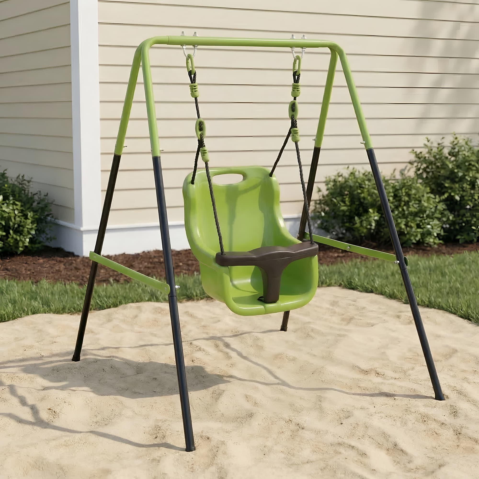 Balançoire à godet de luxe avec cadre | Decathlon