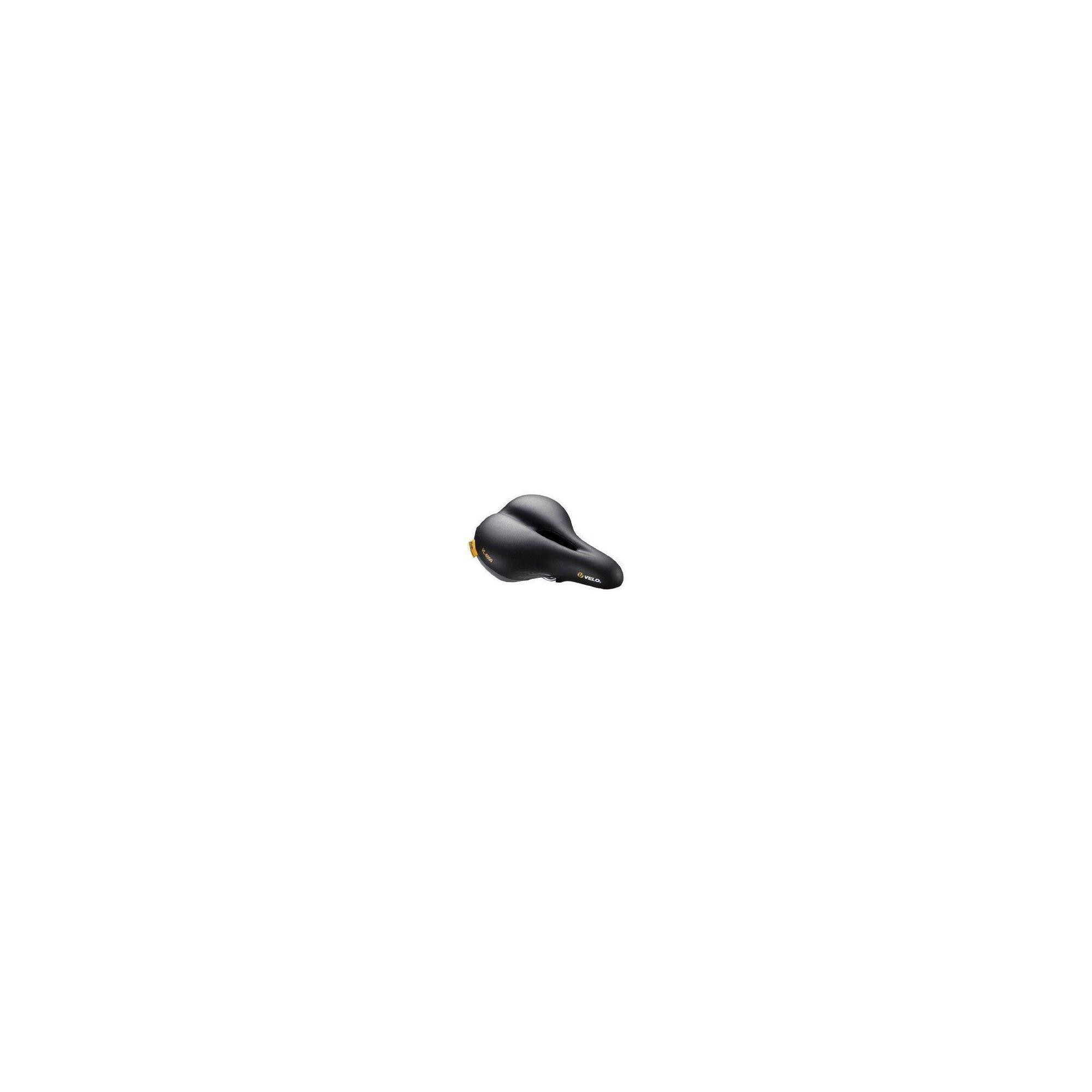 Velo Plush Tour nyereg 270 x 215 mm férfi fekete VELO - Decathlon