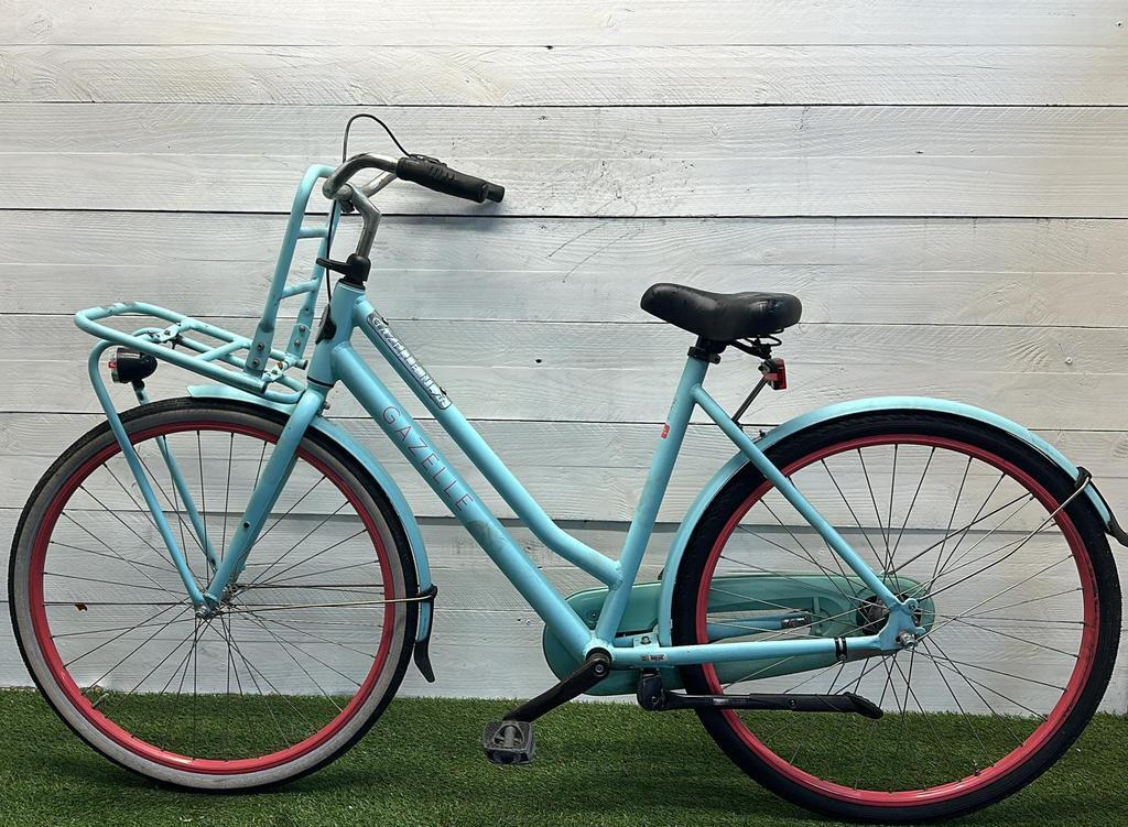 Gazelle transport stadsfiets, 53 cm, blauw | Decathlon