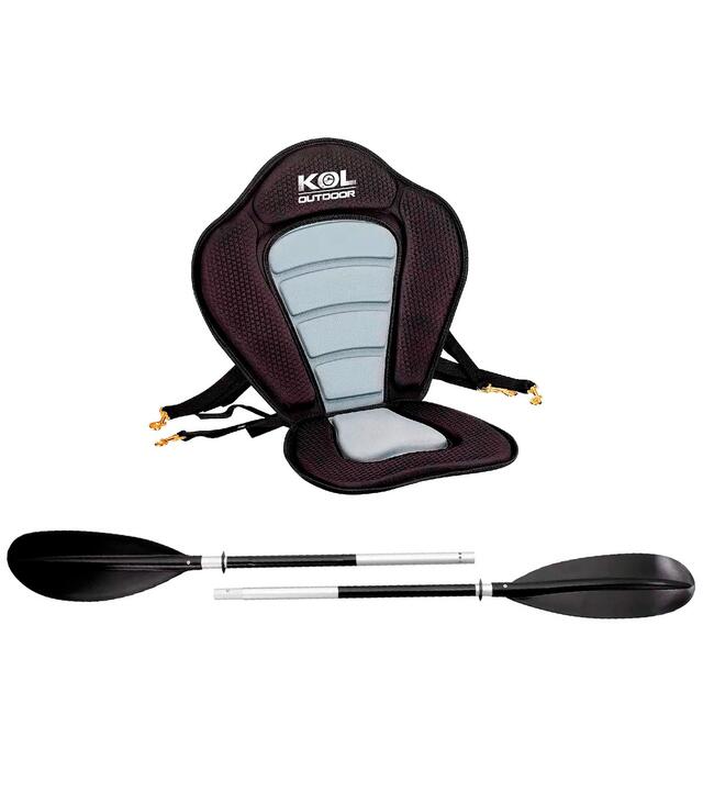 Kit Accessori Kayak: Sedile Deluxe + Pagaia Alluminio | Sit-on-Top ...