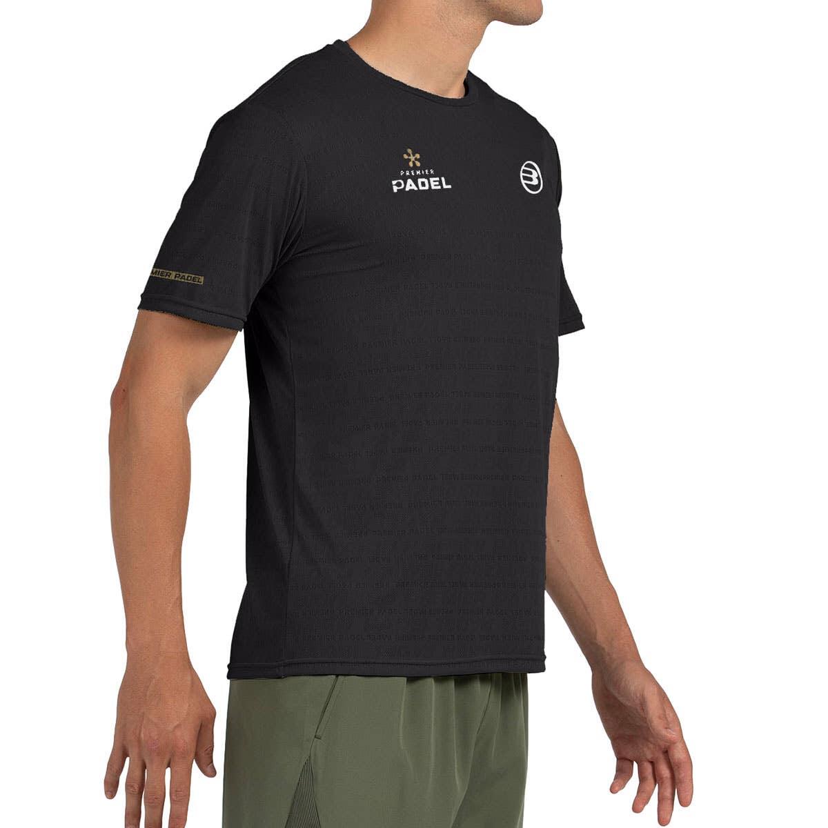 CAMISETA BULLPADEL PRILEP 005 NEGRO S | Decathlon