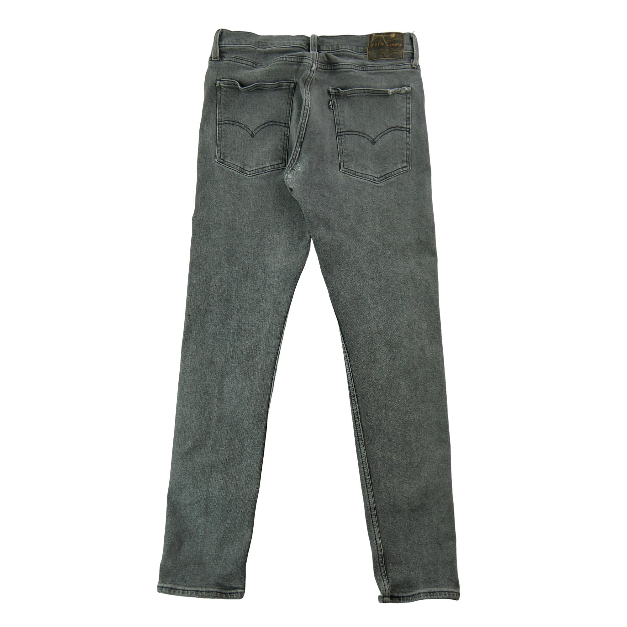 Second life - Levi Strauss Men’s Jeans Line 8 Gray - Good - Decathlon
