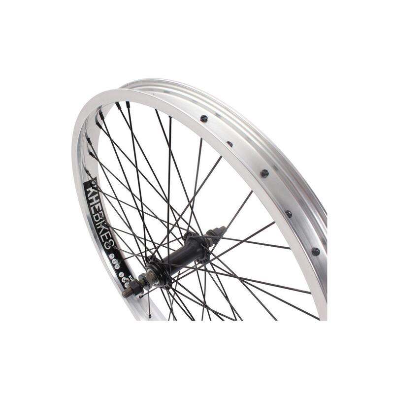 BMX első kerék KHE PRISM 20 col ezüst KHEBIKES - Decathlon