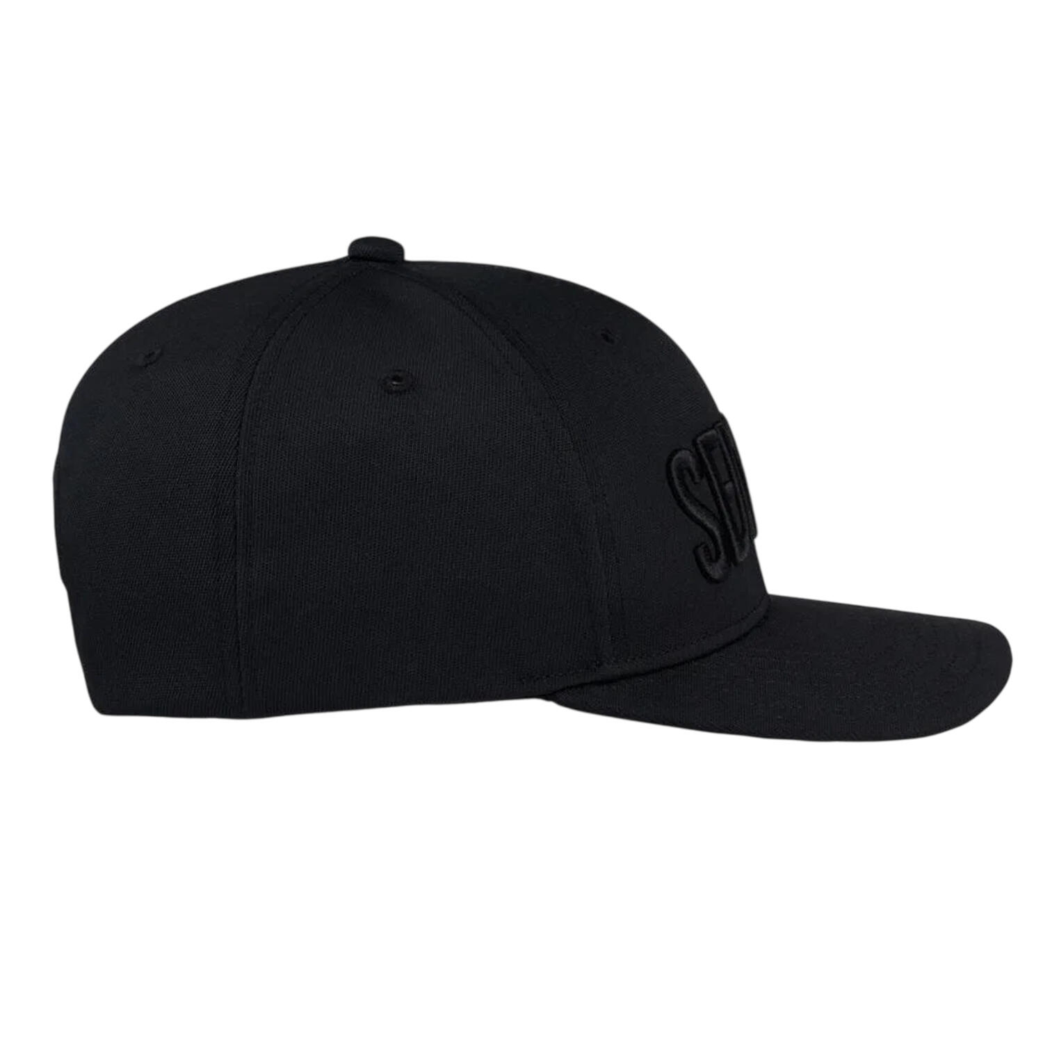 Mens Sendit Raised Lettering Sport Baseball Cap (Black) | Decathlon