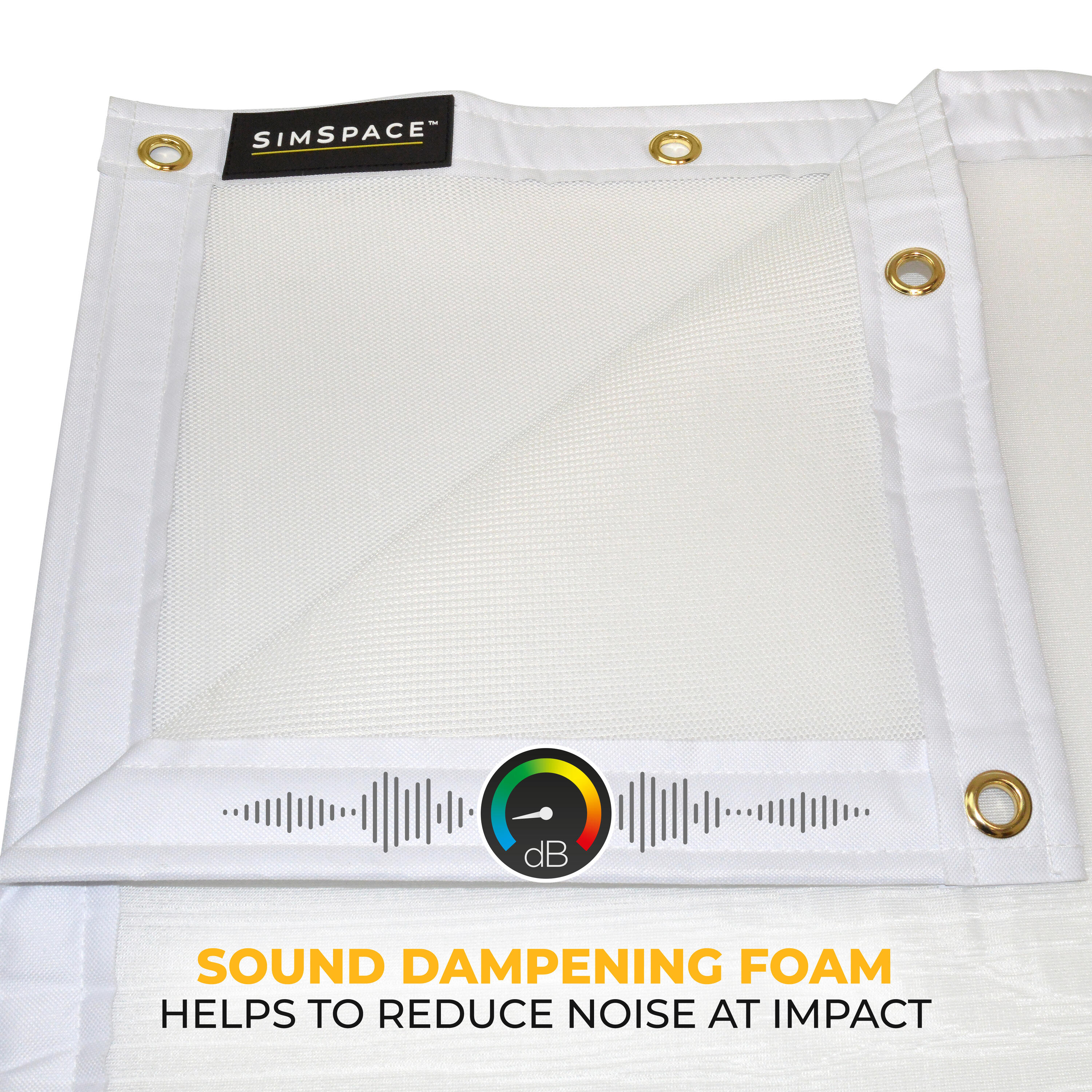 Impact & Noise Absorbing Foam Backing Screen - 3.3 x 2.525m | Decathlon