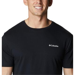 Mens Barton Graphic Print Regular TShirt (Black) | Decathlon