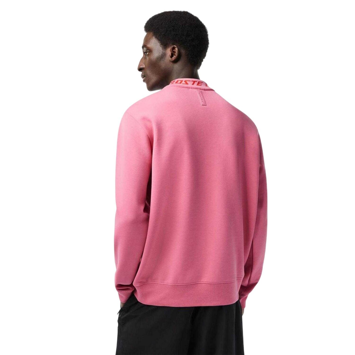 Mens Logo DoubleFace Sweatshirt (Pink) | Decathlon
