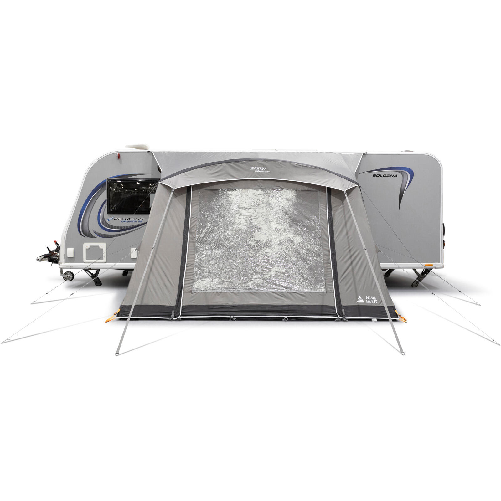 Vorzelt Palma 330 Air Caravan Wohnwagen Zelt Camping Luftzelt ...