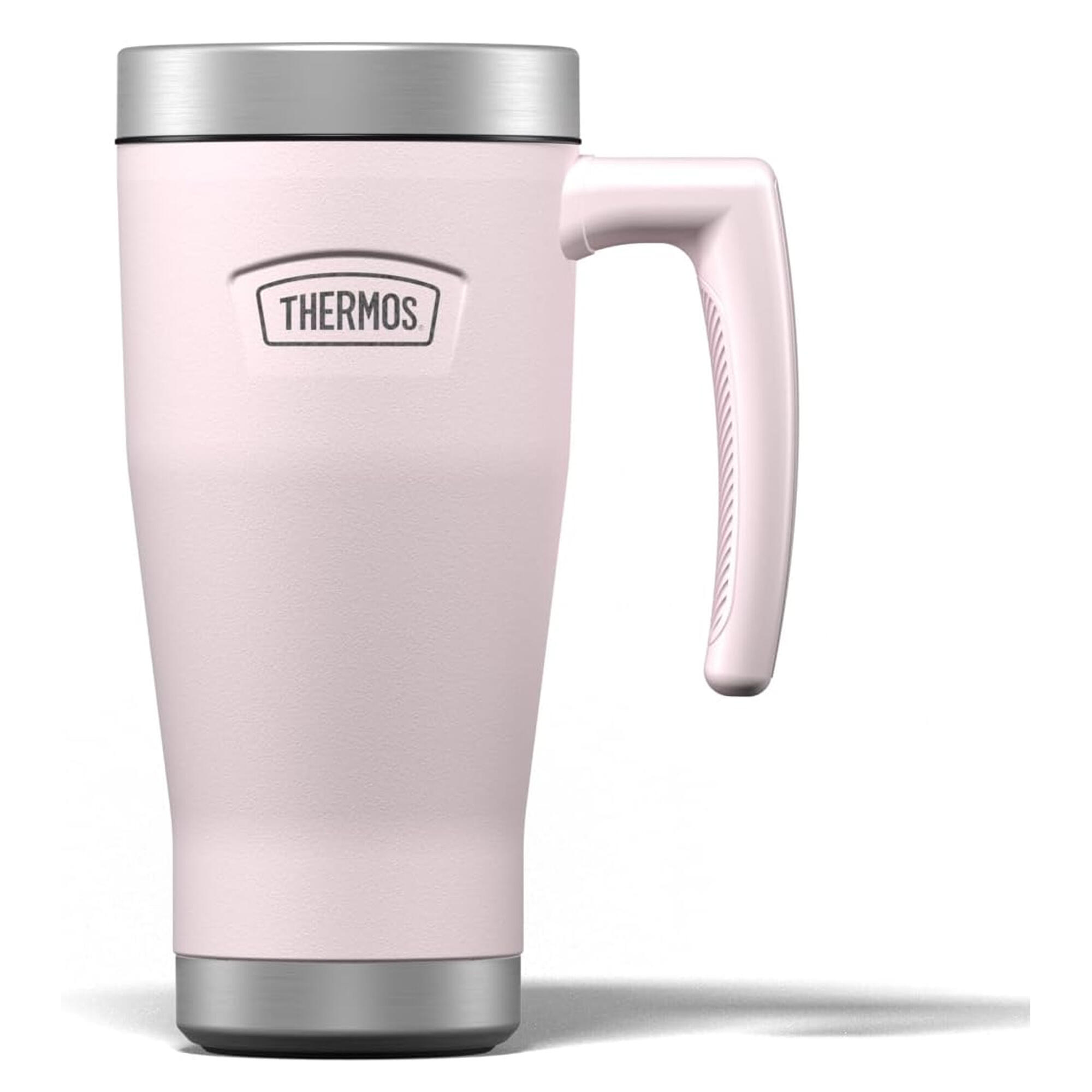 Thermos Icon Series Stainless Steel Travel Mug 470ml - Peony Pink ...