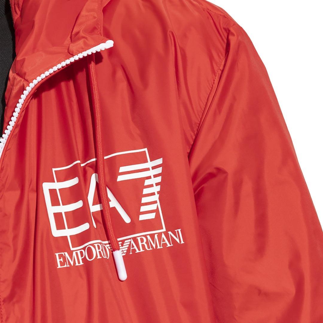 Mens Bold Logo Bomber Jacket (Red/White) | Decathlon