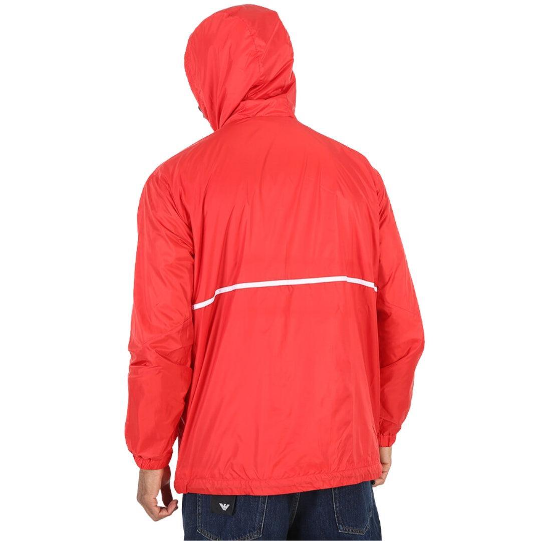 Mens Bold Logo Bomber Jacket (Red/White) | Decathlon