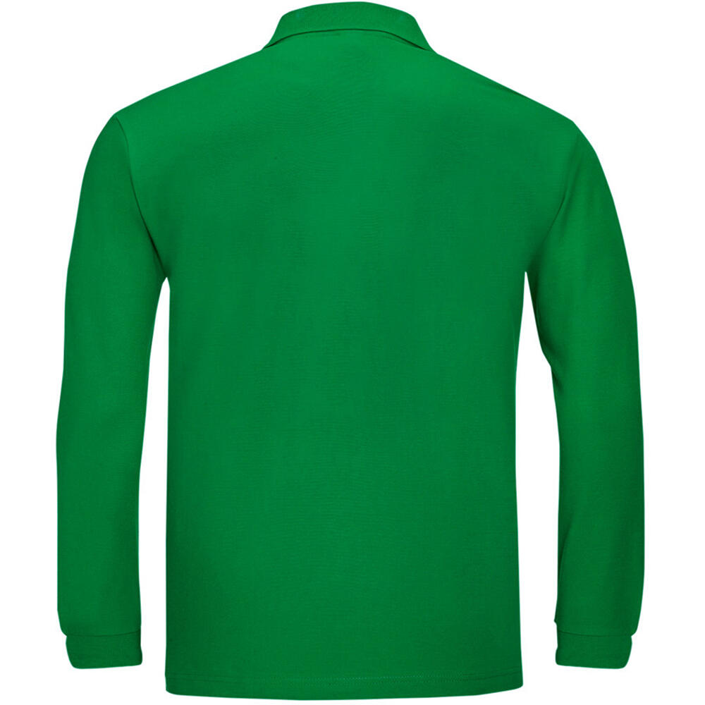 Mens Winter II Long Sleeve Pique Cotton Polo Shirt (Kelly) | Decathlon