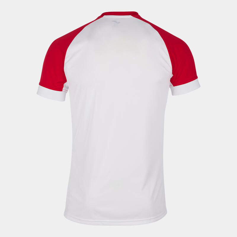 Maillot manches courtes Homme Joma Supernova ii blanc bleu roi JOMA ...