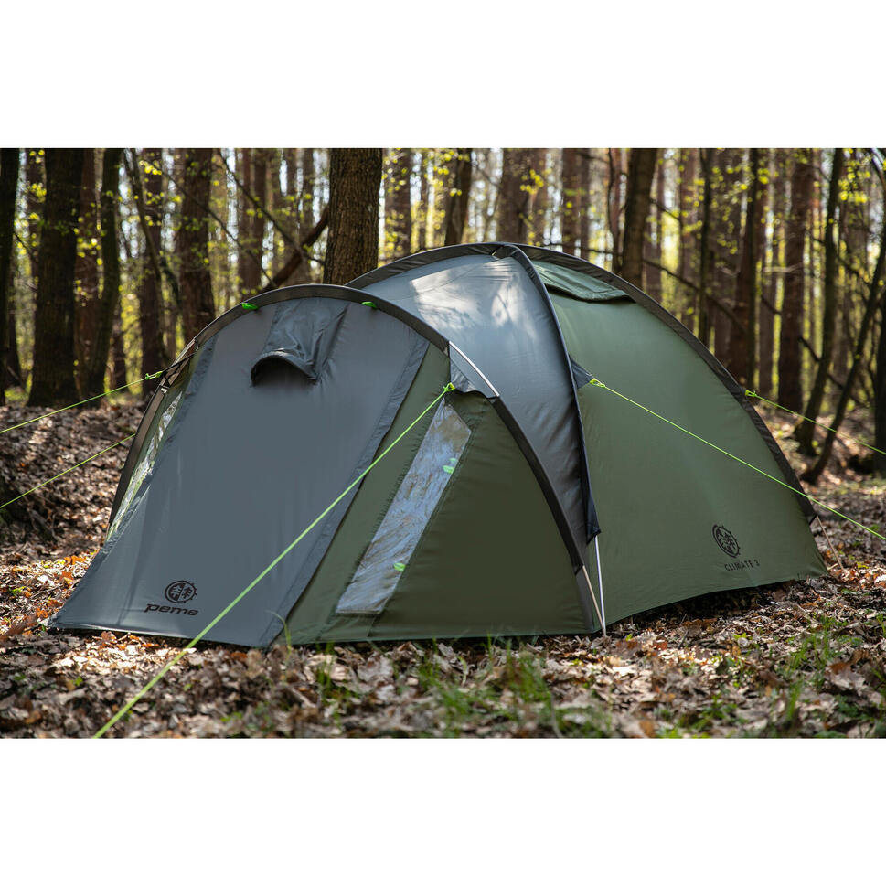 PEME Koepeltent voor trekking Peme Climate 3 personen kamper | Decathlon