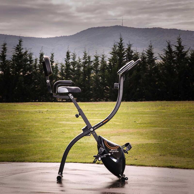 Vélo d'appartement YF1500H pliable + support pour tablette/smartphone ...