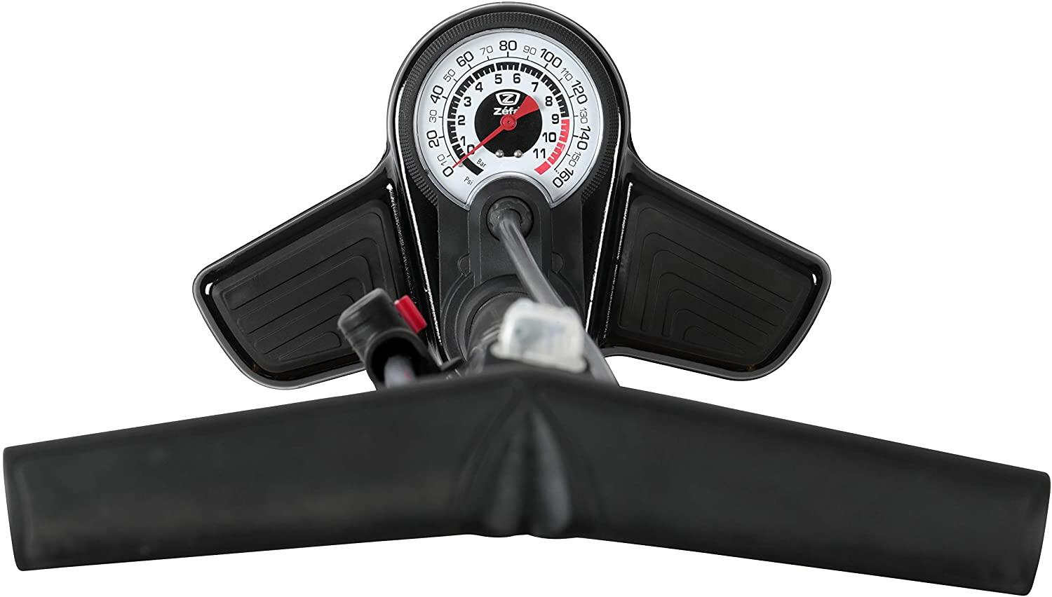 Foot pump with pressure gauge Zefal Profil Max FP20 | Decathlon