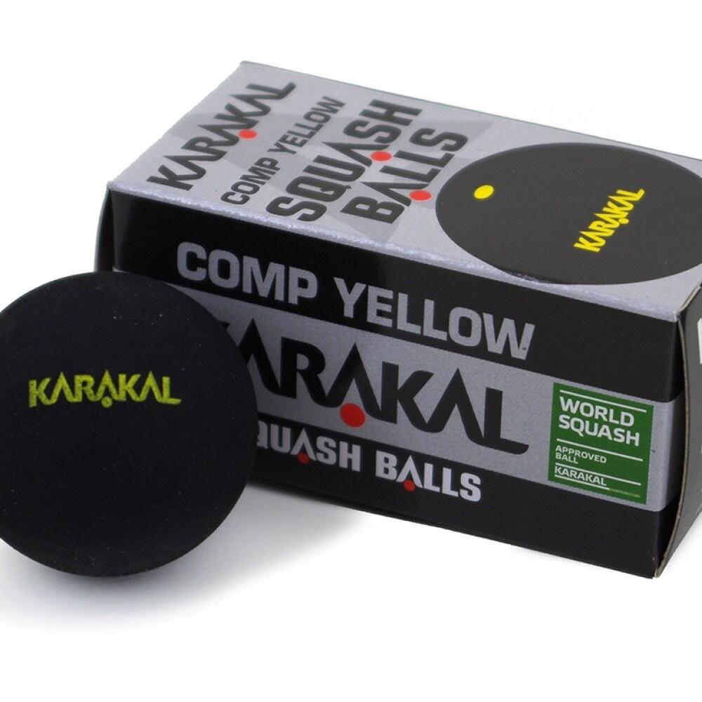 12 bolas de squash amarelas Dot Karakal KARAKAL - Decathlon