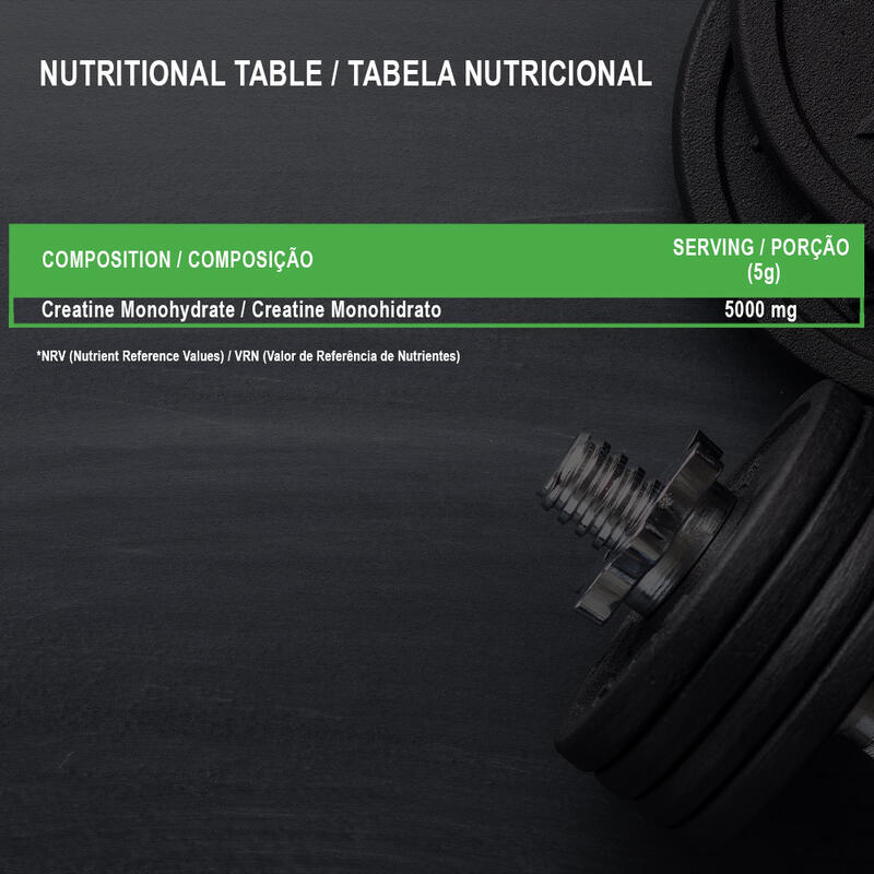 CRÉATINE 500 PRO 100% MONOHYDRATE YOURFIT | Decathlon