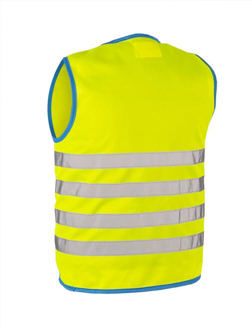 Fluojas kind- Fun Jacket Geel - EN1150 - ritssluiting | Decathlon