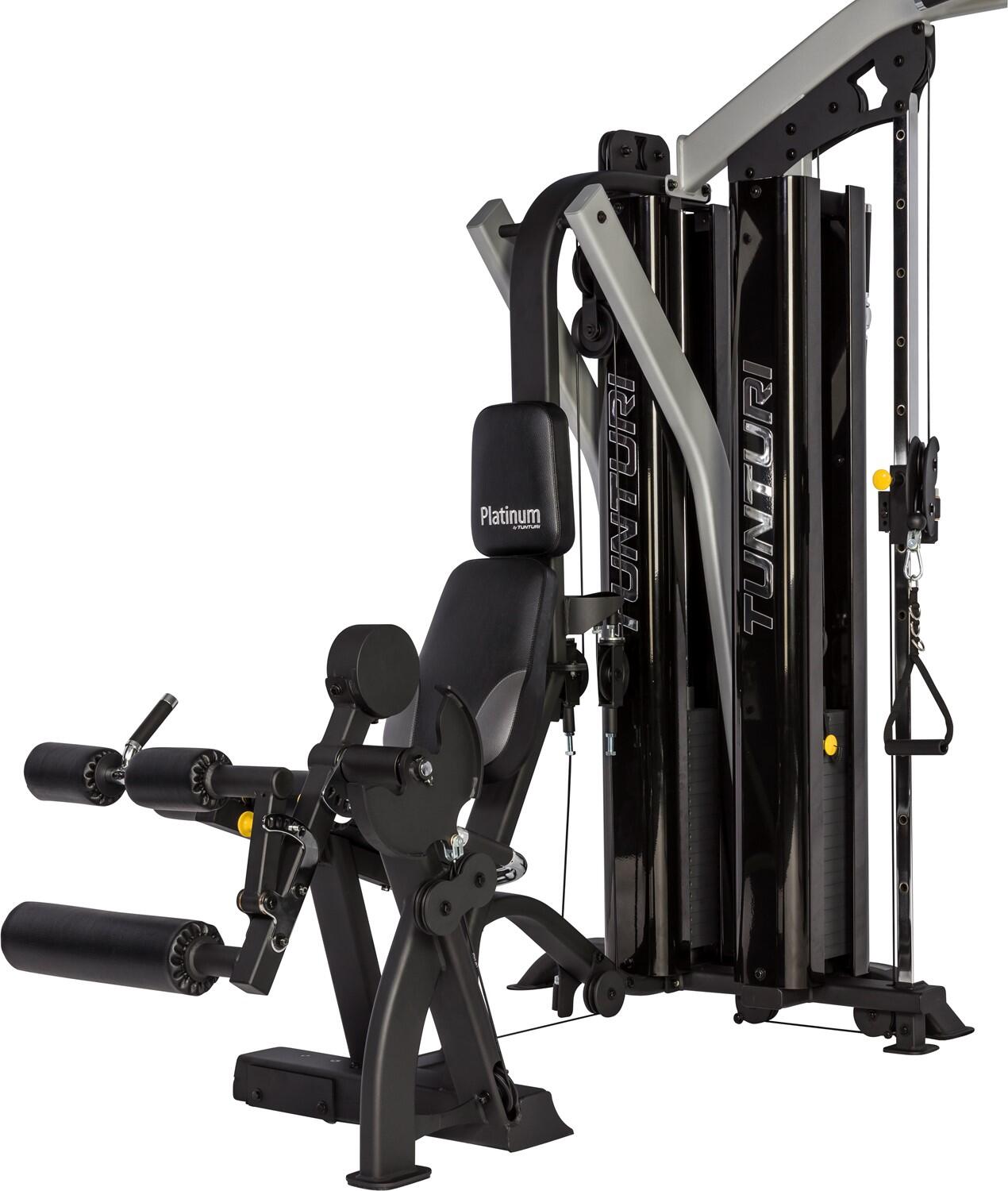 Tunturi Platinum 4-in-1 Lower Body Unit Black 80 kg TUNTURI | Decathlon