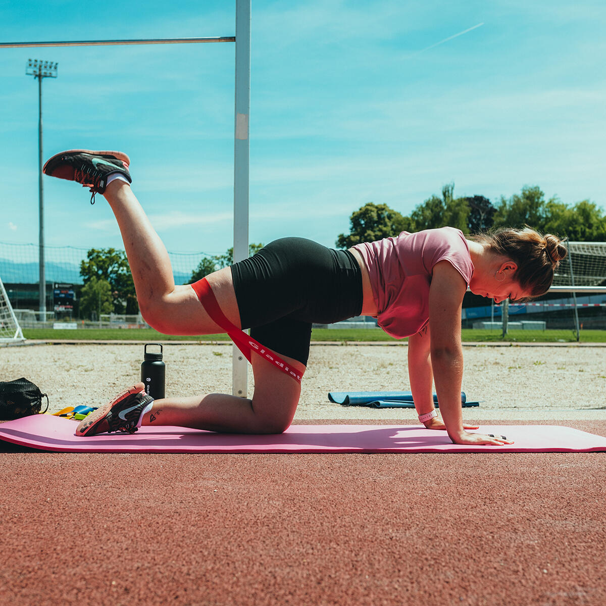 Loops" latex mini resistance band GladiatorFit GLADIATORFIT | Decathlon