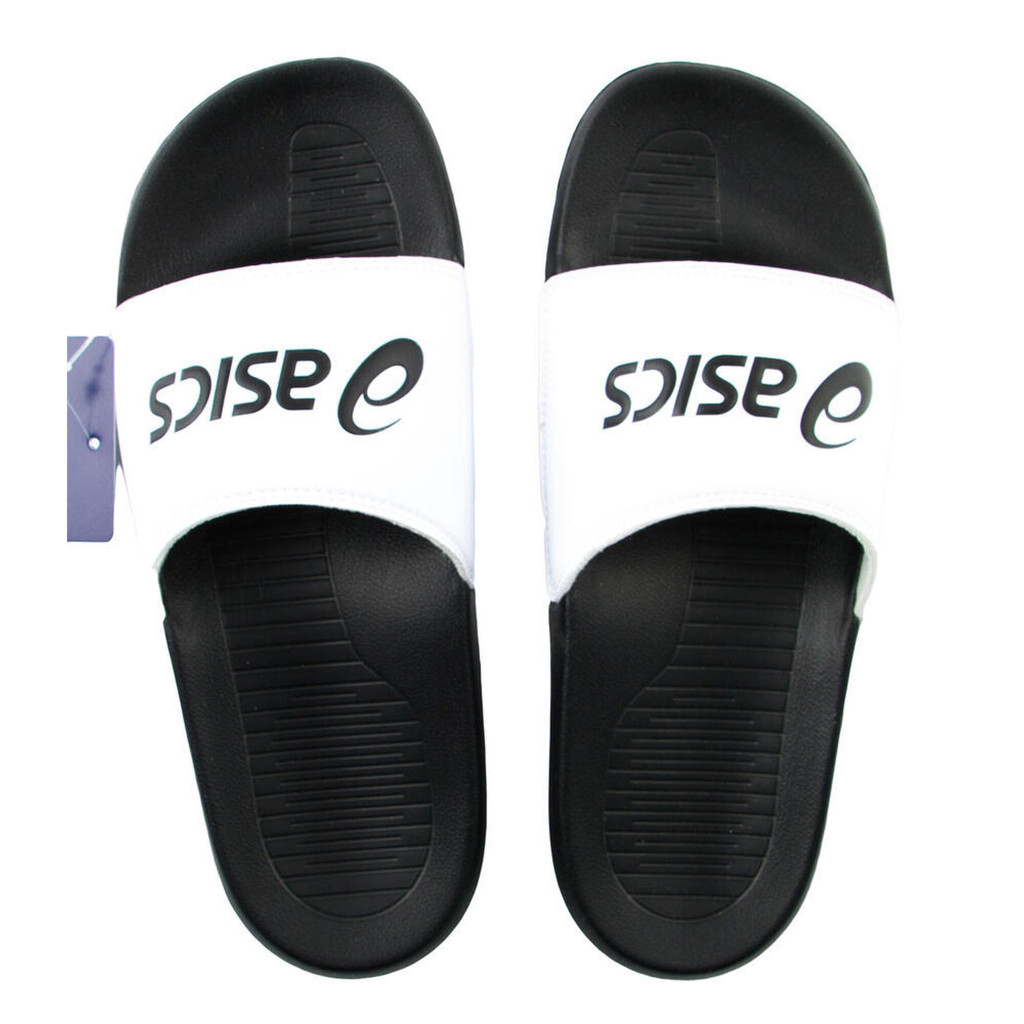 Klapki basenowe dla doros ych Asics Slide bia y ASICS Decathlon