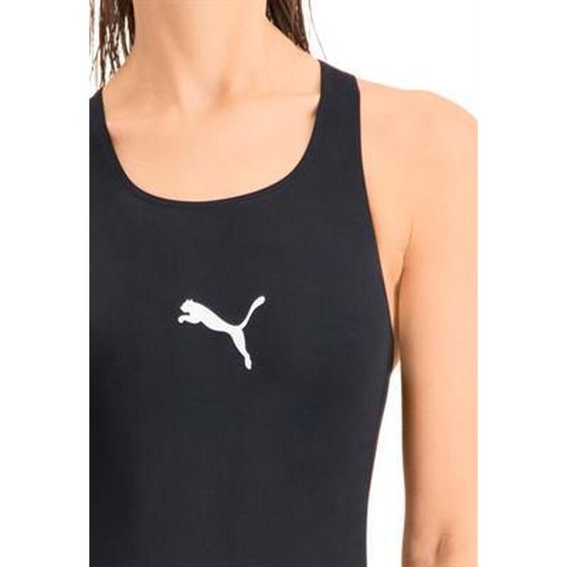 Strój kąpielowy damski Puma, Racerback, czarny PUMA | Decathlon