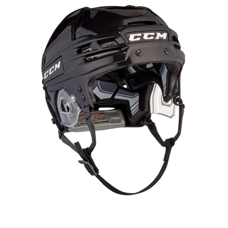 Eishockey-Helm Schwarz Erwachsene CCM TACKS 910 CCM - DECATHLON