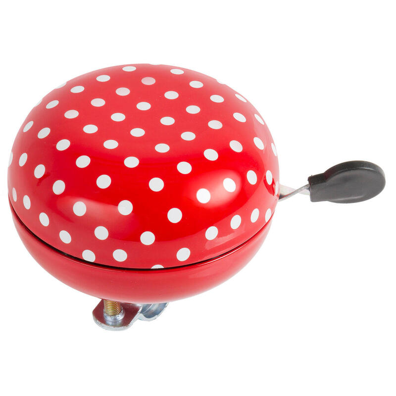Sonnette de vélo M-wave ding-dong ø80mm - coccinelle rouge M-WAVE ...