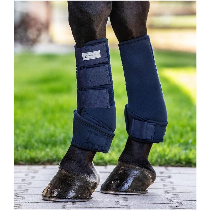 Guêtres avec protège-boulet pour cheval Waldhausen Protect WALDHAUSEN ...