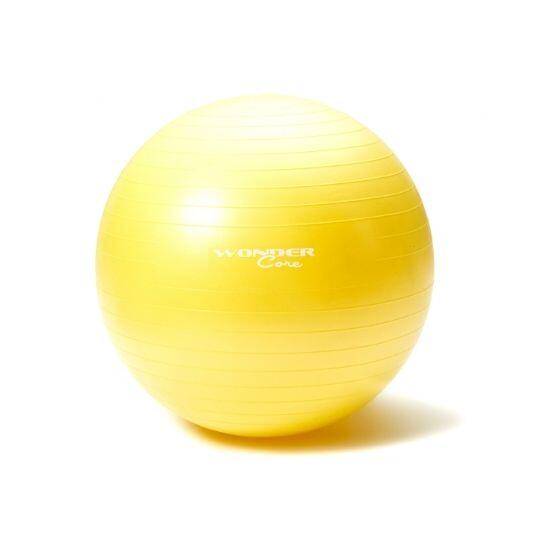 Wonder Core - Fitnessbal - 65 Cm - Yellow WONDER CORE - Decathlon