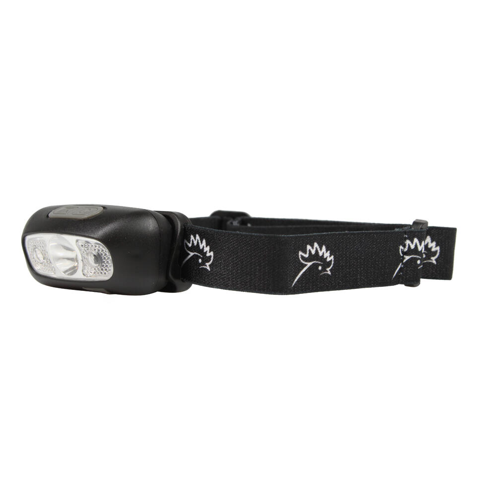 HEN SPORTSGEAR LED hoofdlamp, USB oplaadbaar, 2 standen met handsensor ...