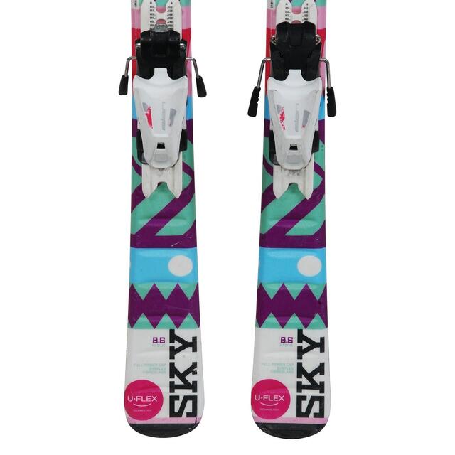 TWEEDEHANDS - Elan Sky Junior Gebruikte Ski + Bindingen - GOEDE ELAN | Decathlon