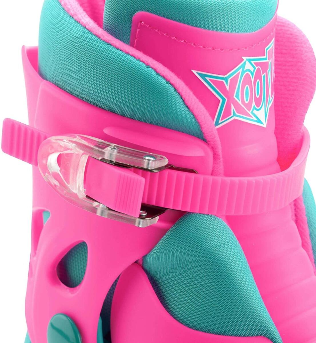 Xootz Small Inlines Roller Skates Pink/Blue XOOTZ | Decathlon