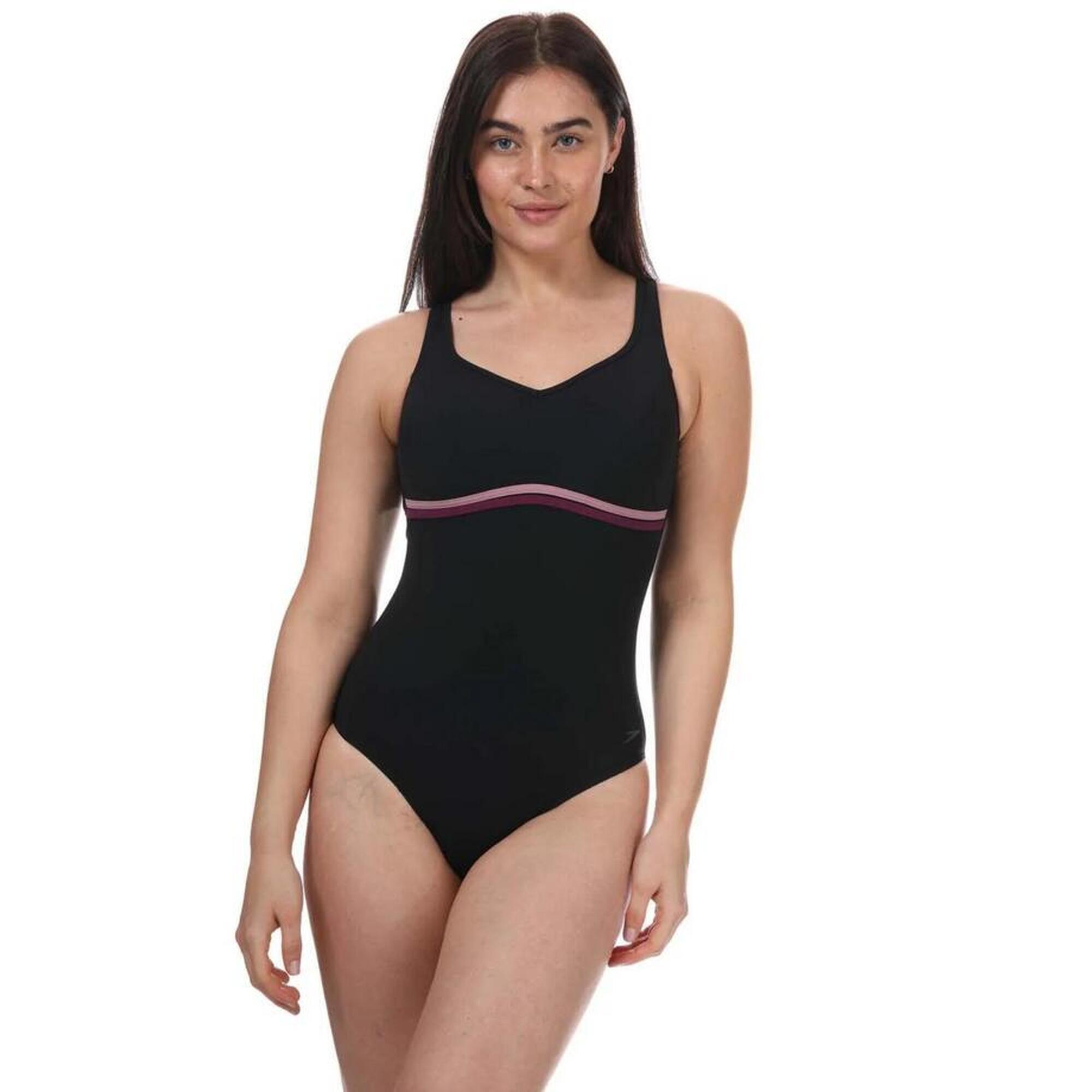 Maillot de bain gainant femme 2 pièces grande taille | Decathlon
