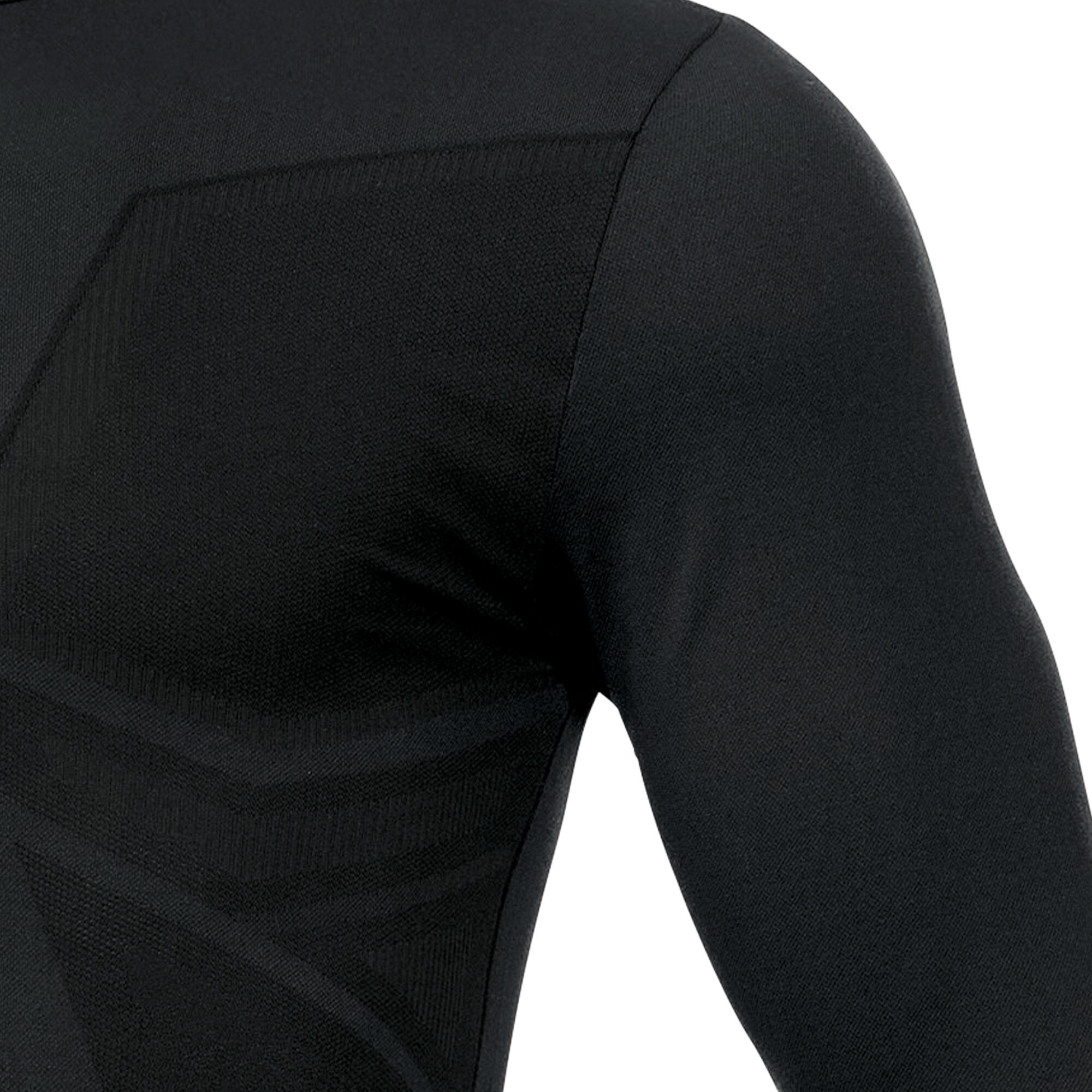 Maillot à col relevé Jako Comfort 2.0 slim polyamide noir | Decathlon