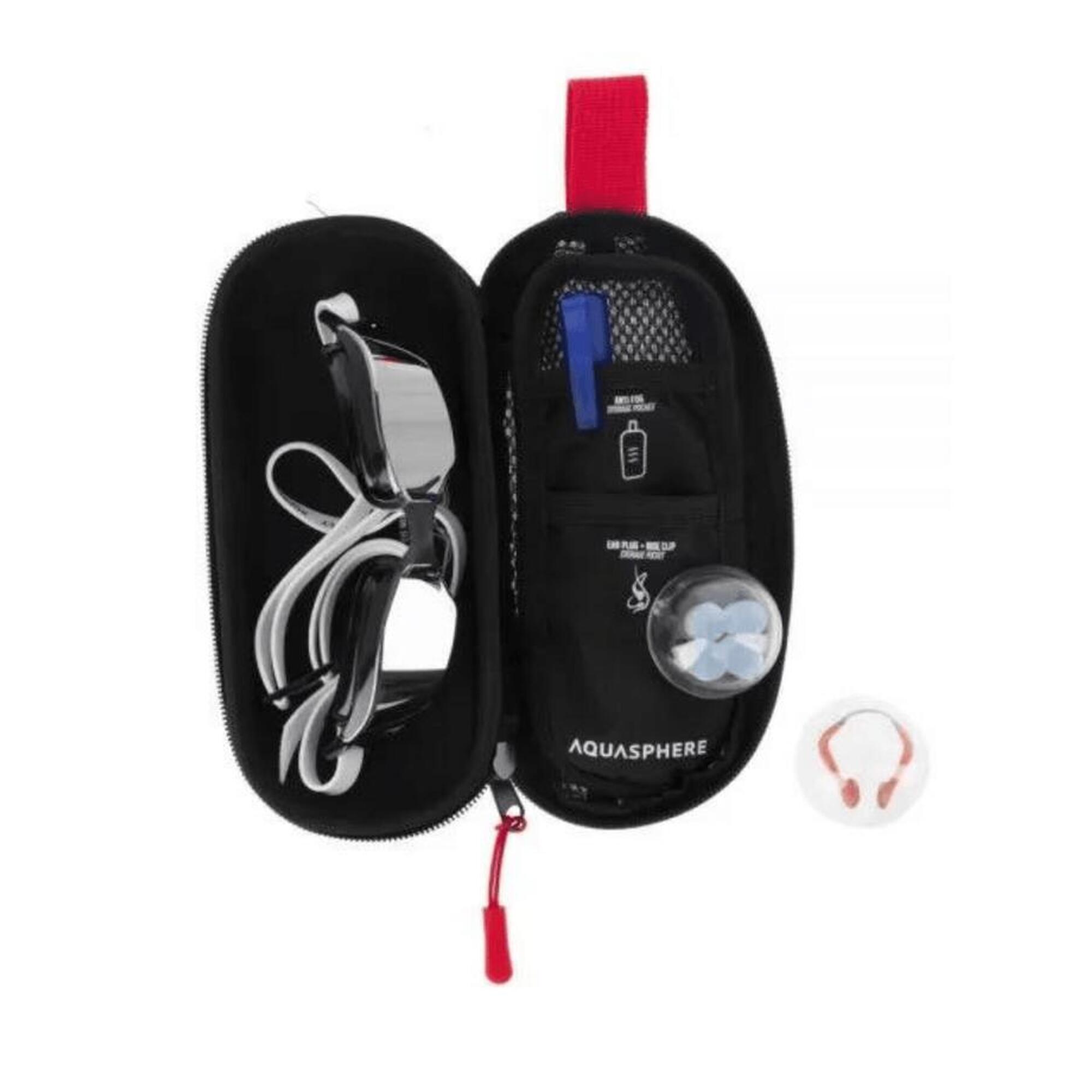 Swim goggle case store