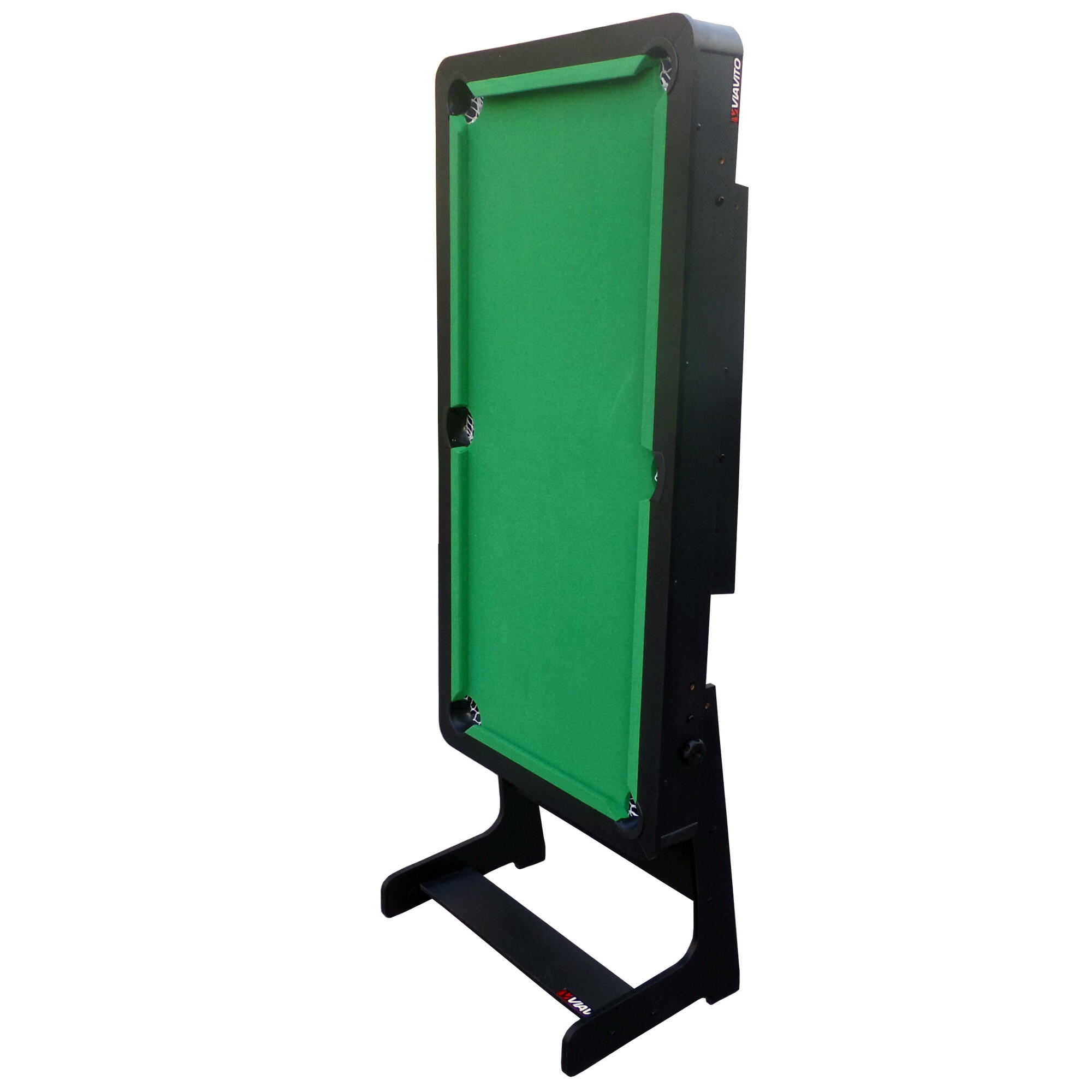 Viavito PT100X 5ft Folding Pool Table VIAVITO | Decathlon