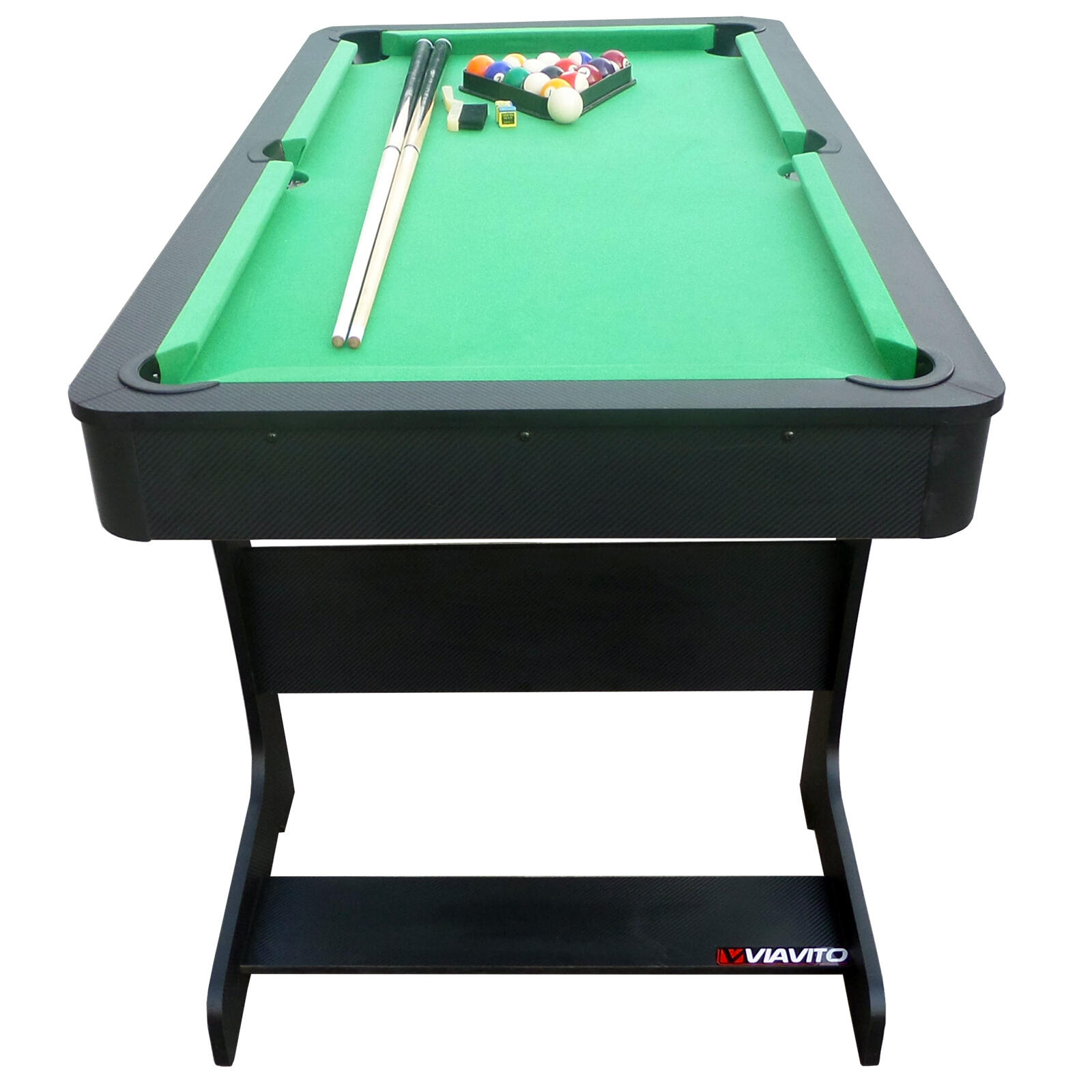 Viavito PT100X 5ft Folding Pool Table VIAVITO | Decathlon