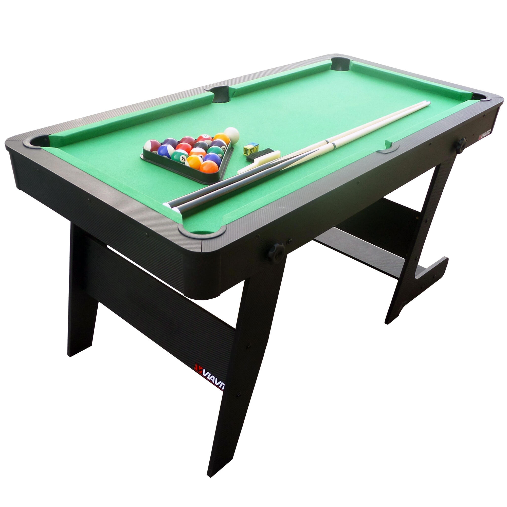 Viavito PT100X 5ft Folding Pool Table VIAVITO | Decathlon