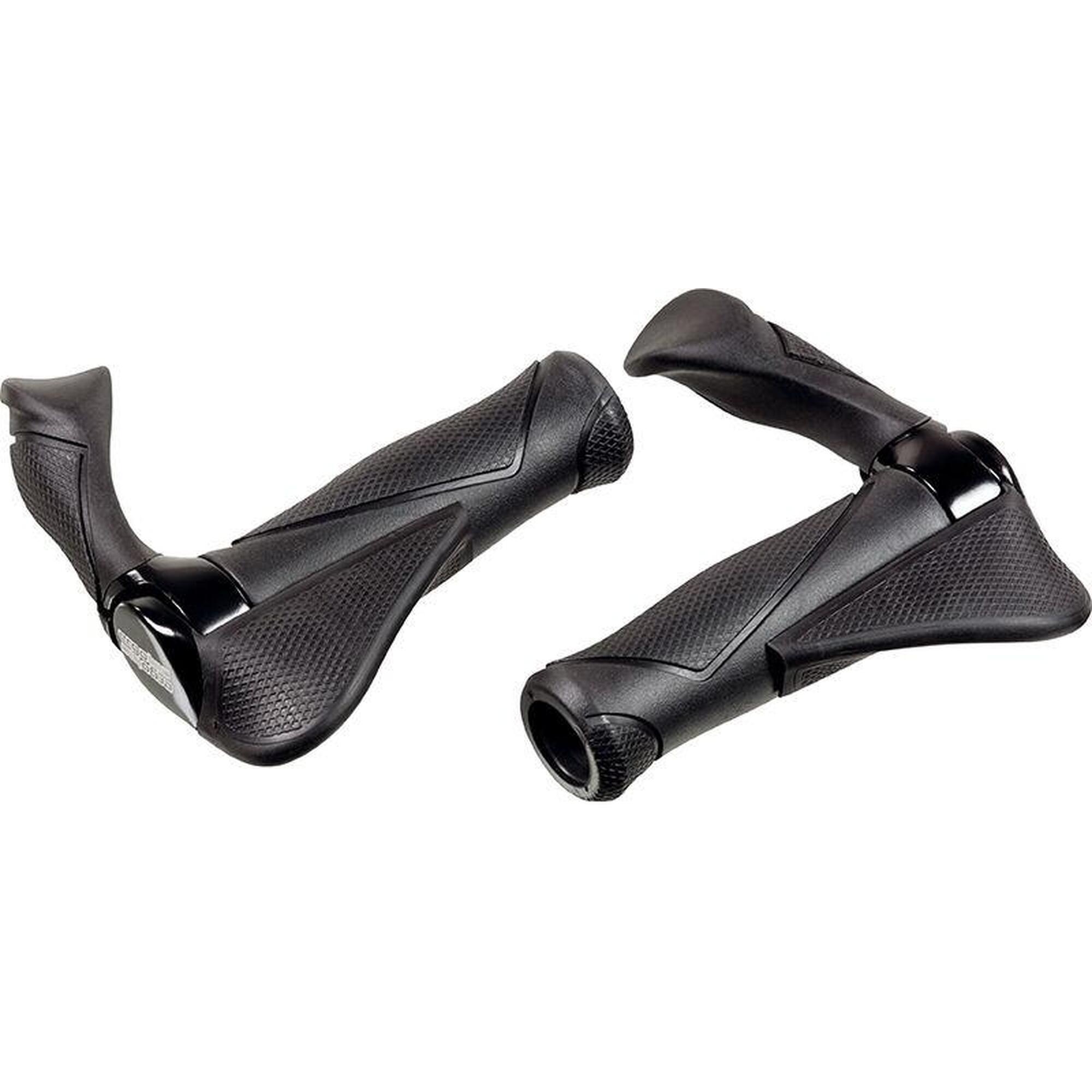 Bicycle handle Ergogrip Large 130mm Black RST | Decathlon