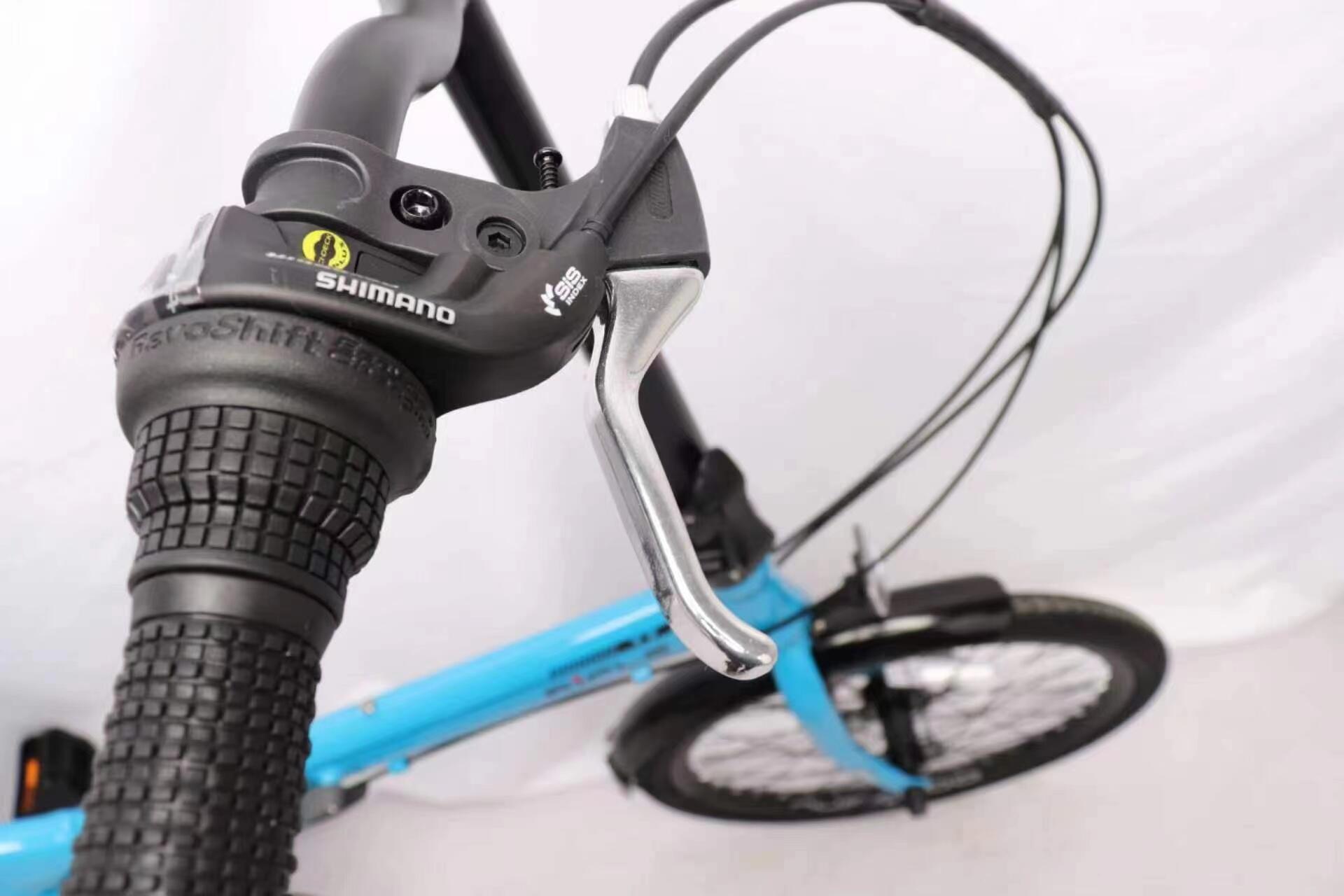 Foldable Bicycle | Rifle T7 White | 20 Inch 7 Spd Shimano | Back Rack ...