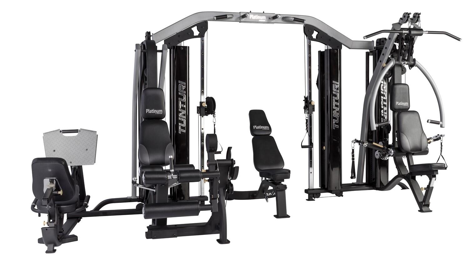 Tunturi Platinum 4-in-1 Upper Body Unit Black 86 kg TUNTURI | Decathlon
