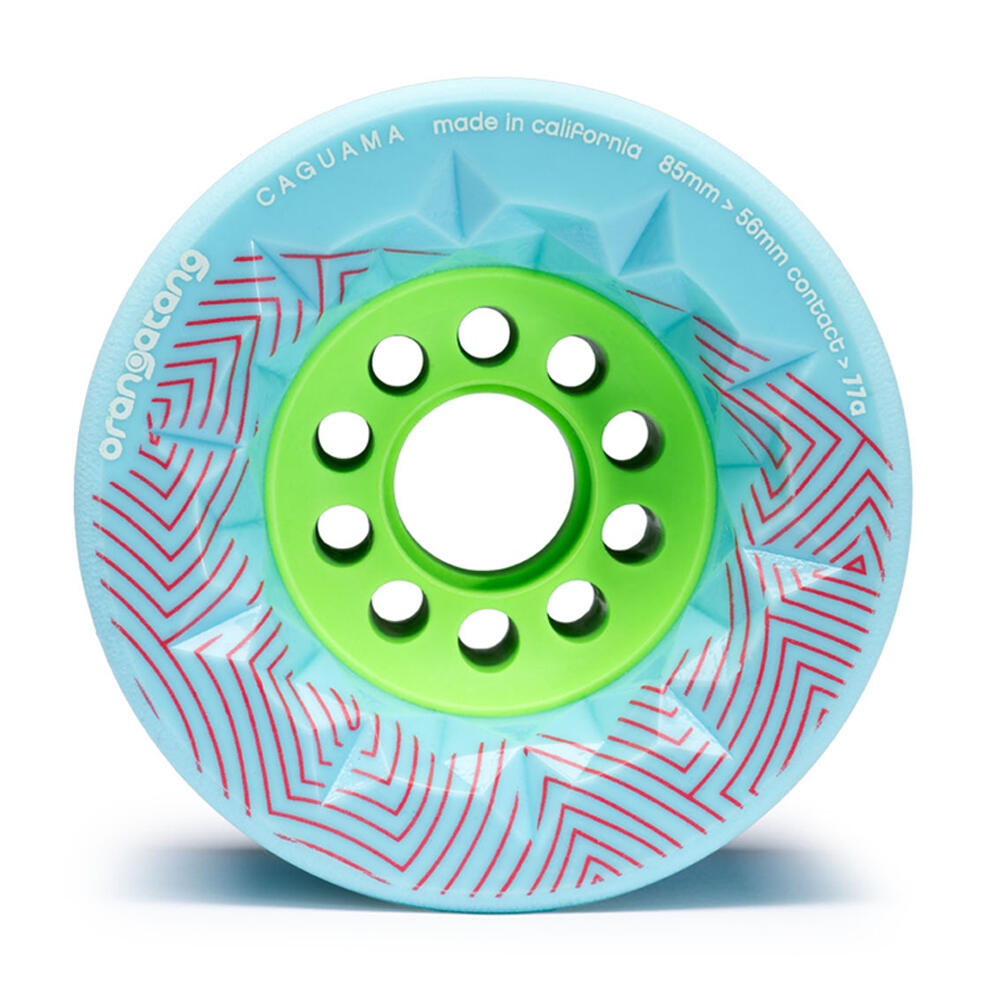 ORANGATANG CAGUAMA LONGBOARD WHEELS 85MM/77A - SET OF 4 ORANGATANG ...