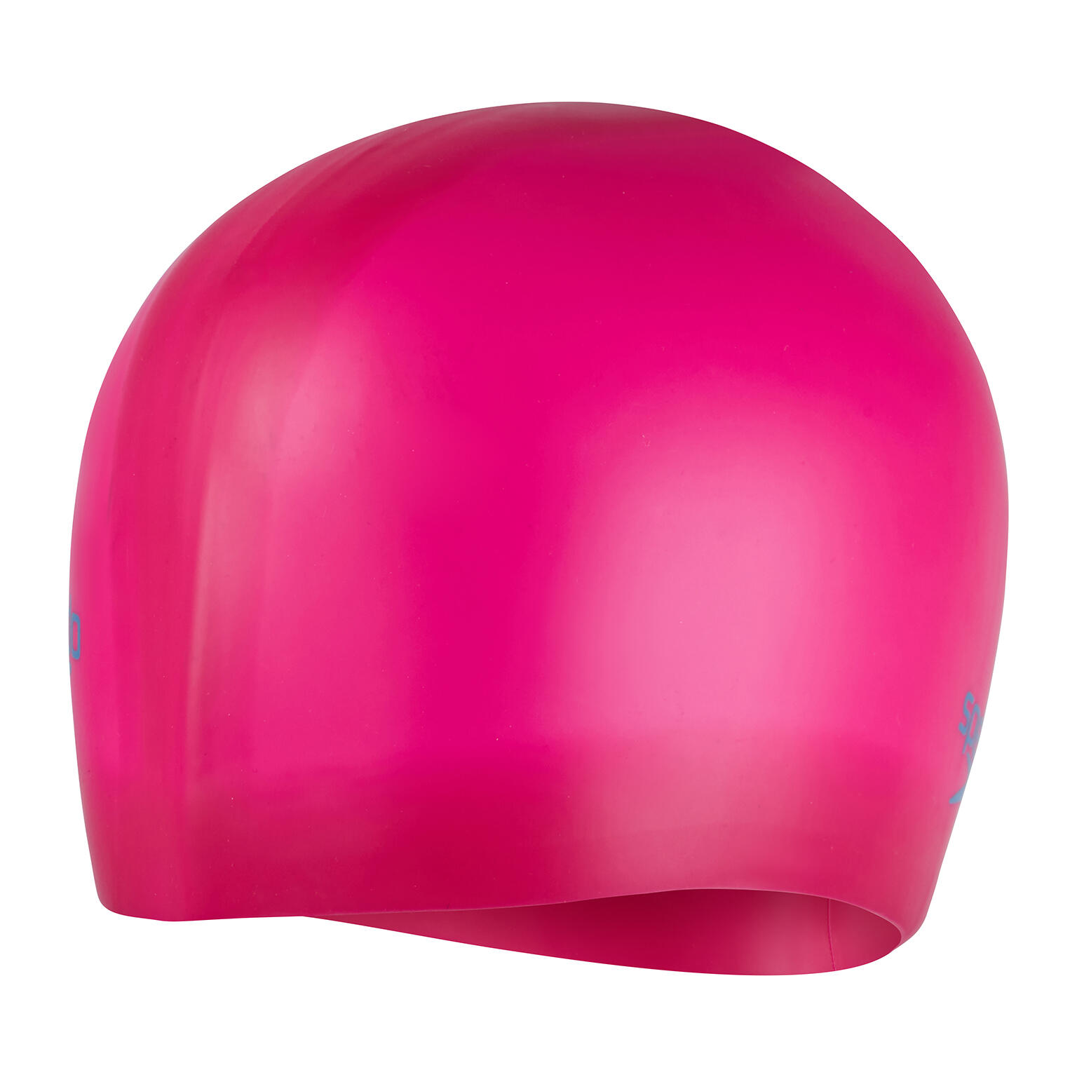 Speedo Long Hair Silicone Cap Junior - Pink/Blue SPEEDO | Decathlon