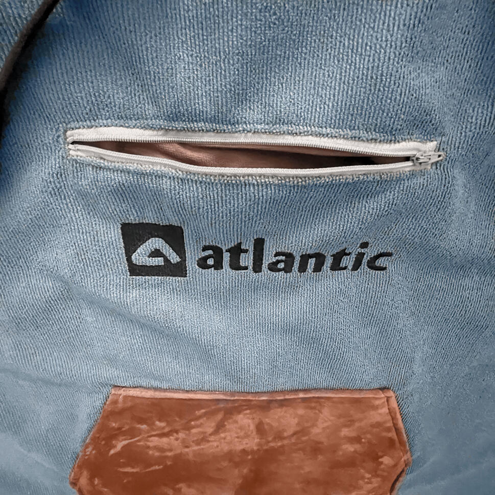 ATLANTIC BOARDS Ponchohanddoek 300 gsm - Blauw en Bruin | Decathlon