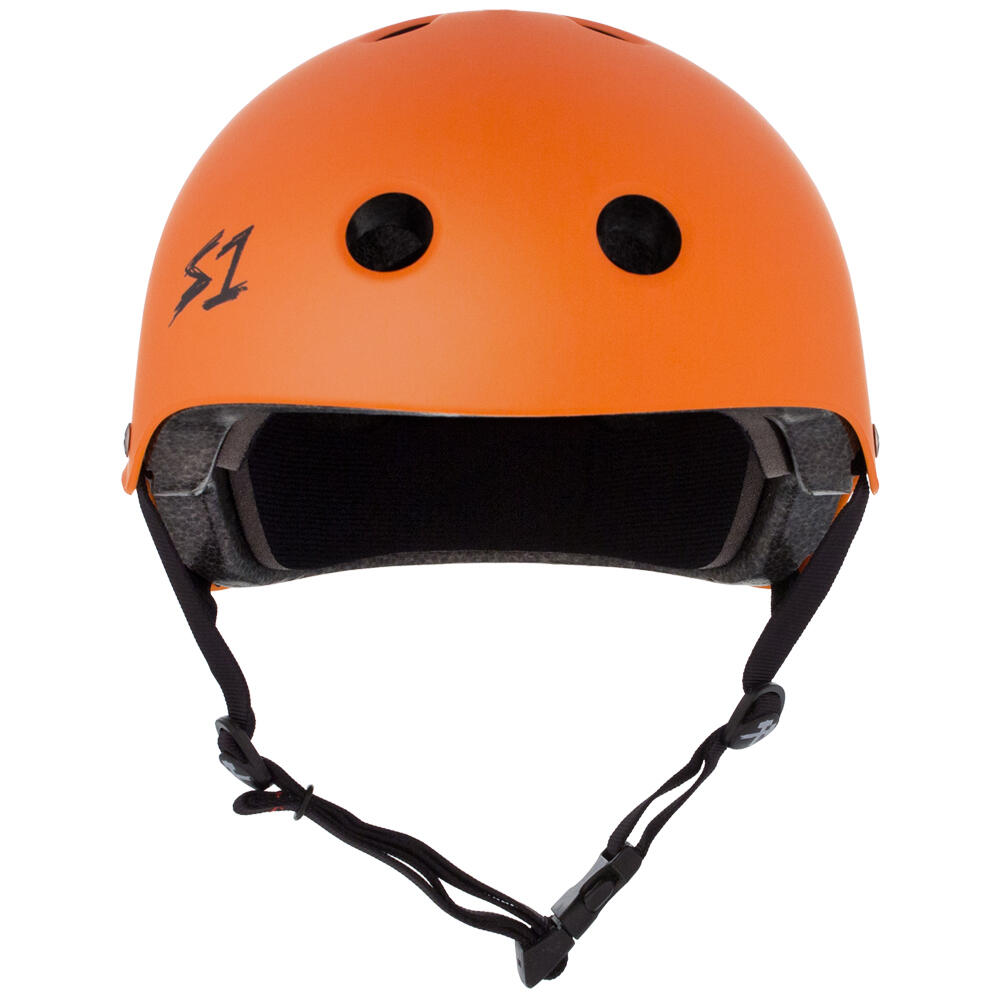 S1 LIFER Helmet - Multi-Impact & High-Impact Certified - Matt Orange S1 ...