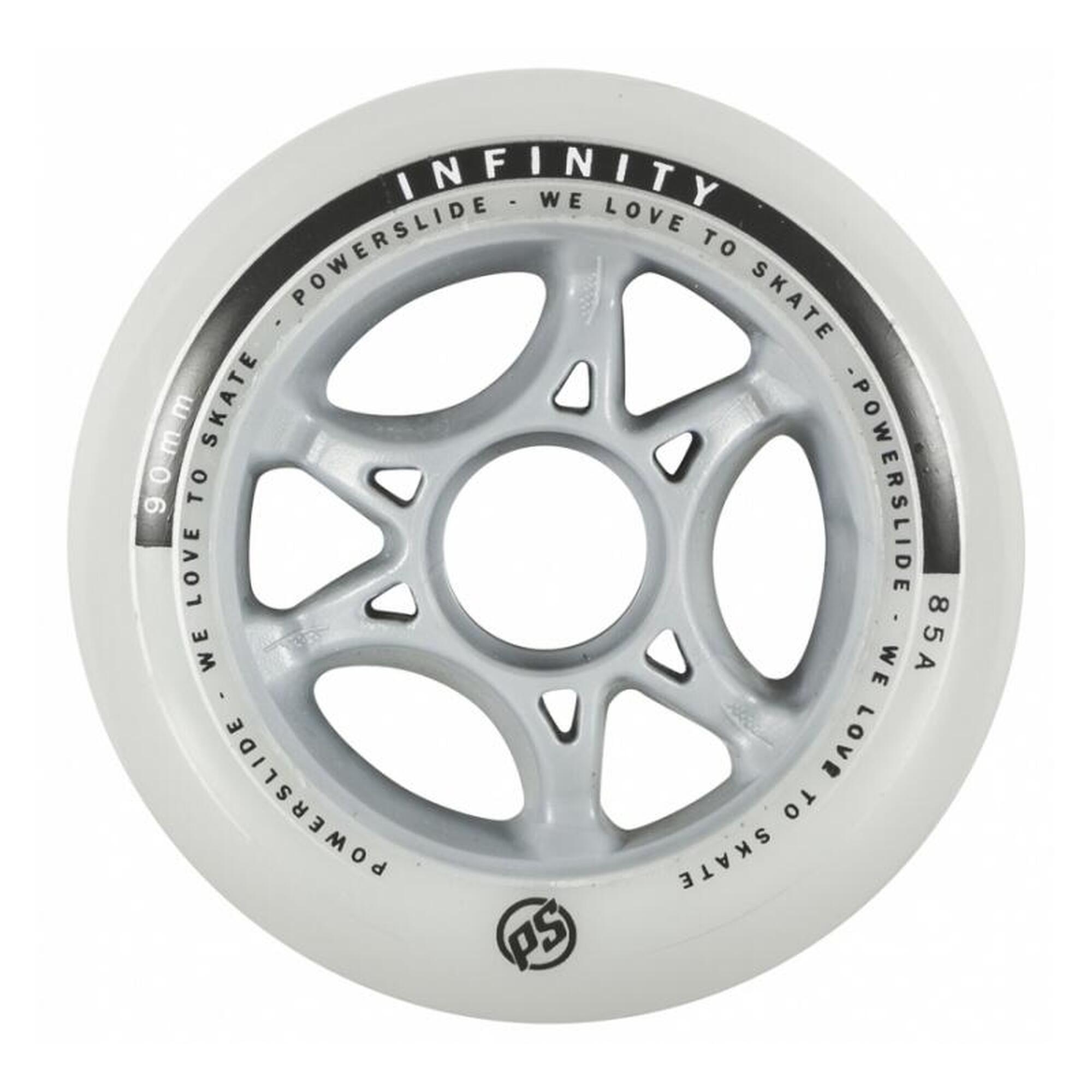 Skateboard Wheels Powerslide Infinity 4-Pack 2023 POWERSLIDE - Decathlon