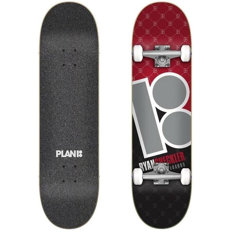 Plan B Skateboard 8.0 Sheckler Corner PLAN B - DECATHLON