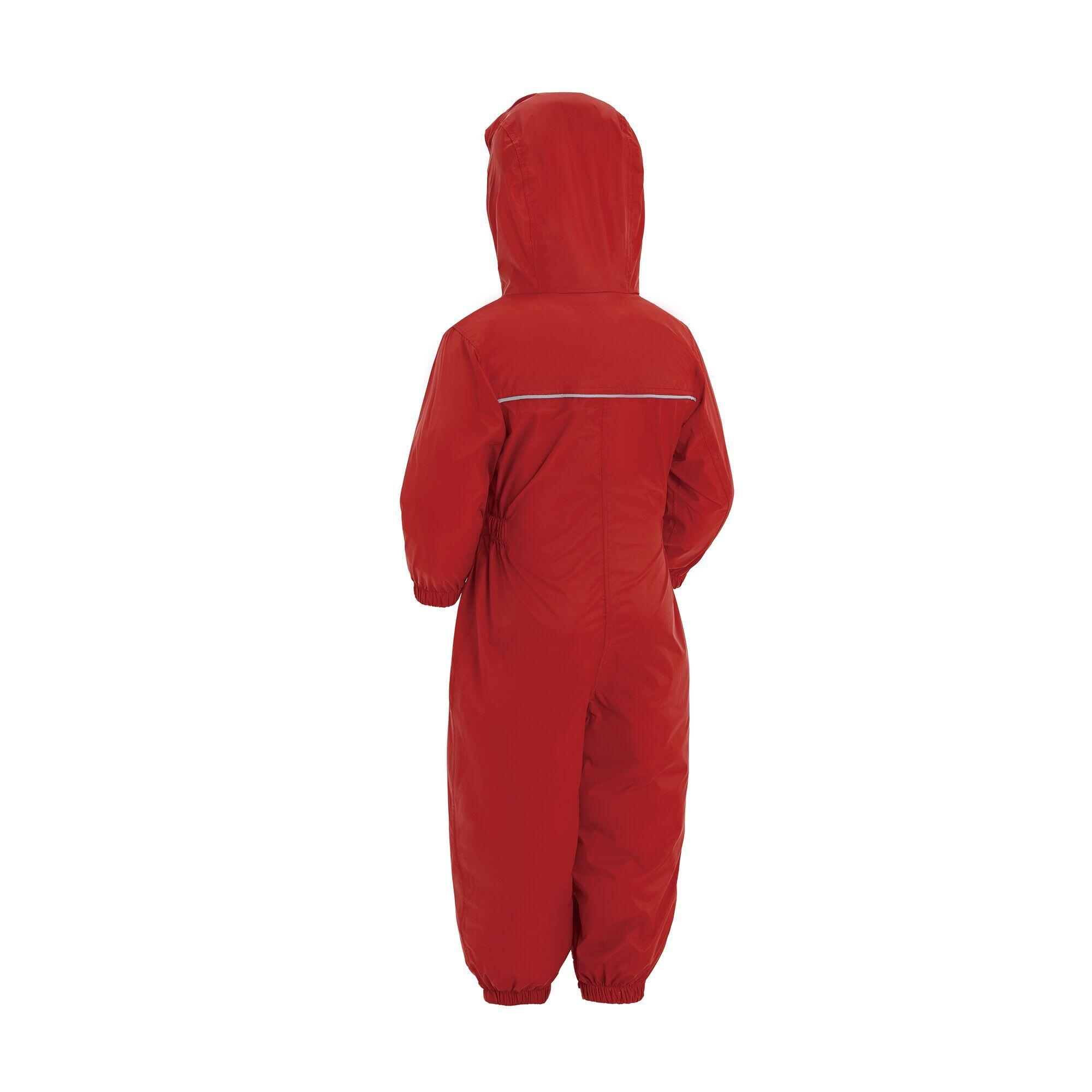 Great Outdoors Childrens Toddlers Puddle IV Waterproof Rainsuit (Pepper ...